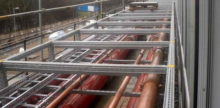 Adjustable MEP Support Frames - Modular Mechanical Supports