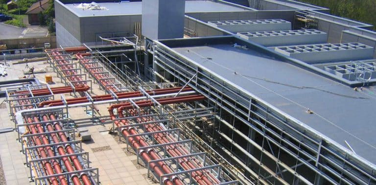 Adjustable MEP Support Frames - Modular Mechanical Supports