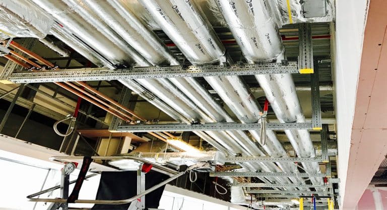 Sikla MEP Corridor Modular Racks | Modular Mechanical Supports