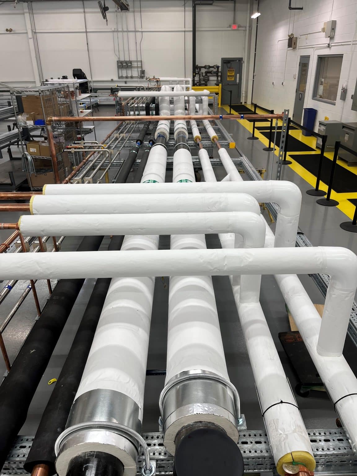 Pipe Bridges Built with Sikla siFramo Framing - MMS