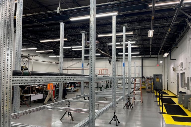 Pipe Bridges Built with Sikla siFramo Framing - MMS