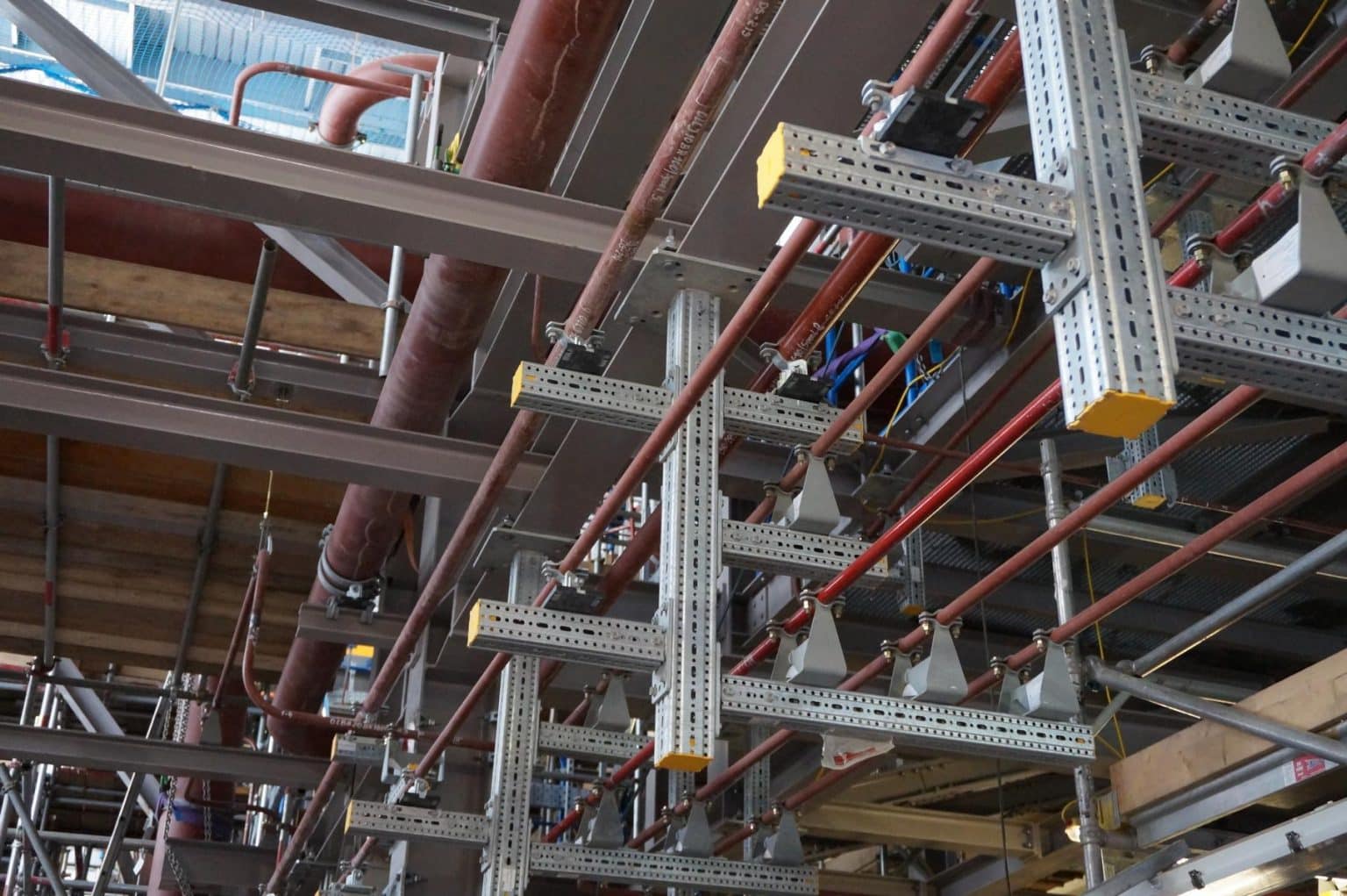 SIKLA Modular Structural Steel Applications - Modular Mechanical Supports