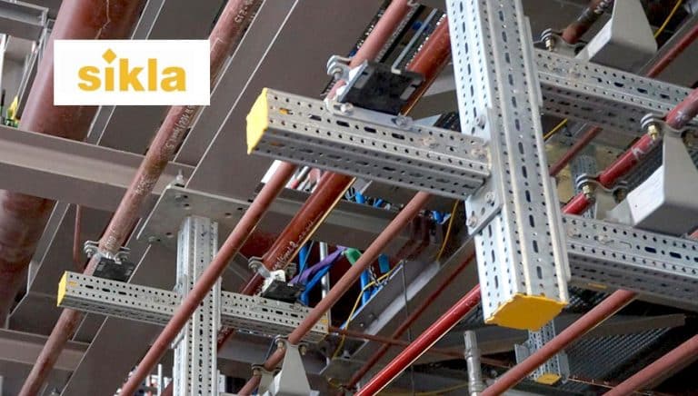 Sikla Pipe Brackets Installation | Modular Mechanical Supports