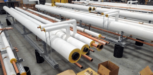 Sikla MEP Corridor Modular Racks | Modular Mechanical Supports