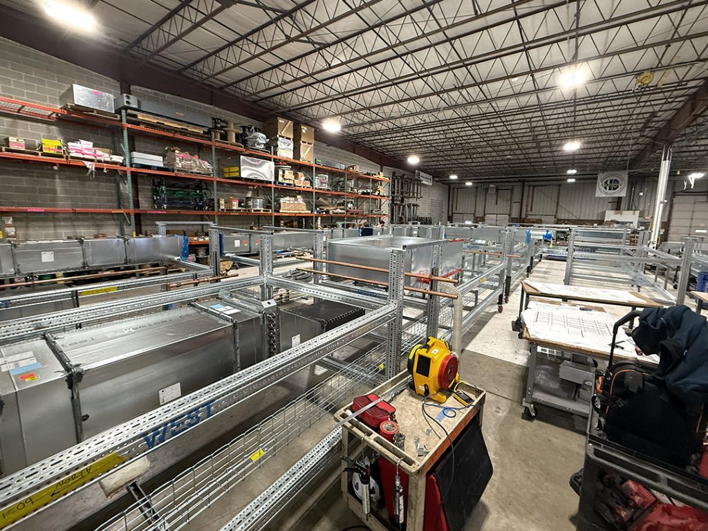 Prefabrication and Modular Construction Benefits for MEP Racks